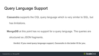 Cassandra vs. MongoDB | PPT