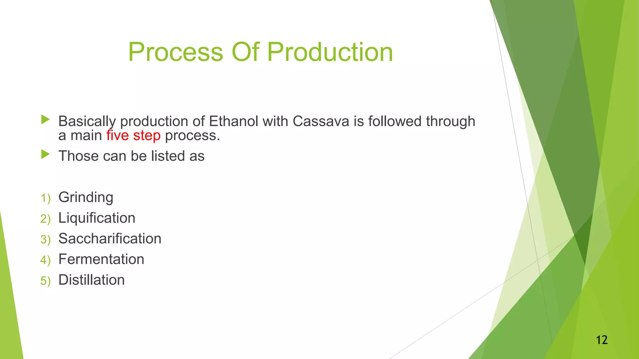 Cassava biofuel | PPT