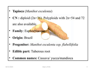 breeding of cassava power point presentation | PPTX