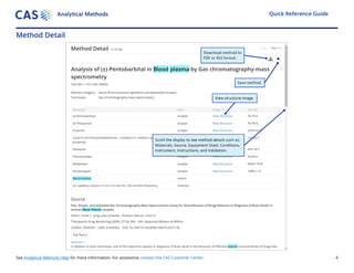 CAS SciFinder Discovery Platform Quick Reference Guide_2023(EN) | PDF