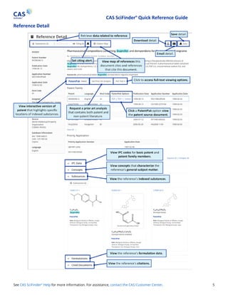 CAS SciFinder Discovery Platform Quick Reference Guide_2023(EN) | PDF