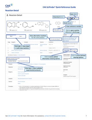 CAS SciFinder Discovery Platform Quick Reference Guide_2023(EN) | PDF