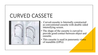 CASSETTE, TYPES OF CASSETTE AND INTENSIFYING SCREEN.pptx