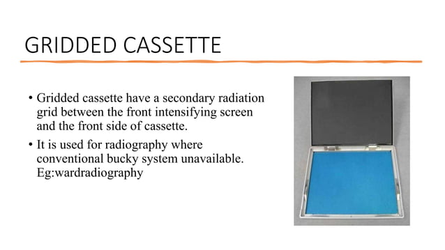 CASSETTE, TYPES OF CASSETTE AND INTENSIFYING SCREEN.pptx