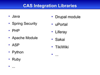 Identity Management Overview: CAS and Shibboleth | PDF | Operating Systems | Computer Software ...