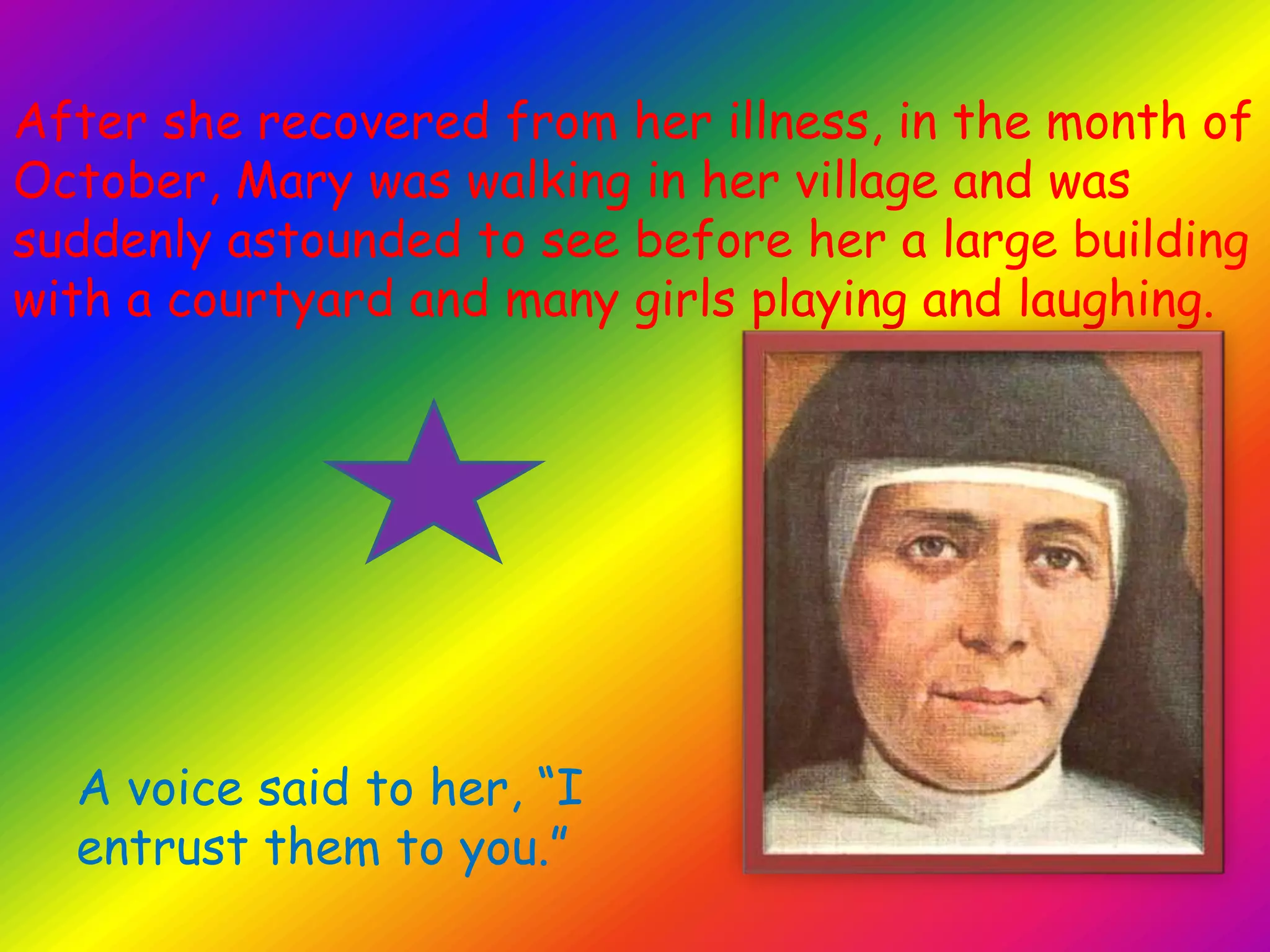 Saint Mary Mazzarello # 2 | PPTX