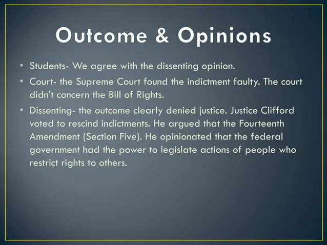Cassie haylee kristi us vs. cruikshank | PPTX | Law