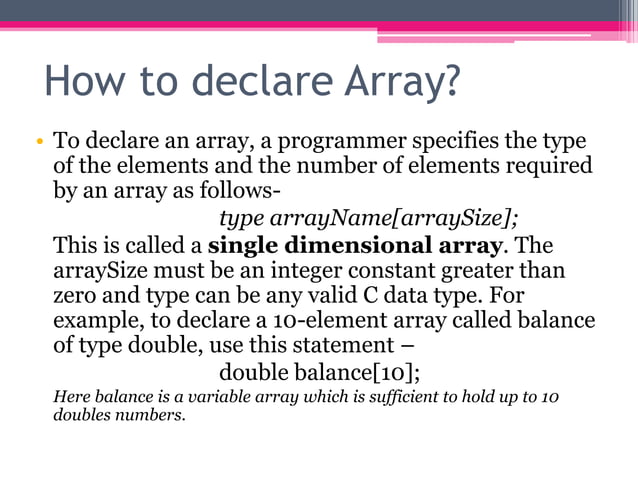 data types in C programming | PPTX