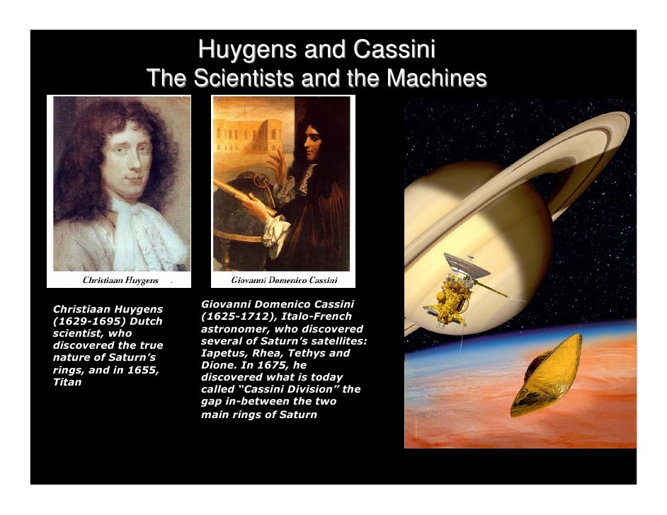 Giovanni Cassini Biography For Kids