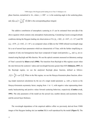Cassini vims hyperspectral_observations_of_the_huygens _landing_site_on_titan | PDF