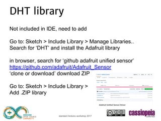 Cassiopeia ltd Arduino follow-up workshop 2018 | PDF | Internet of Things | Internet