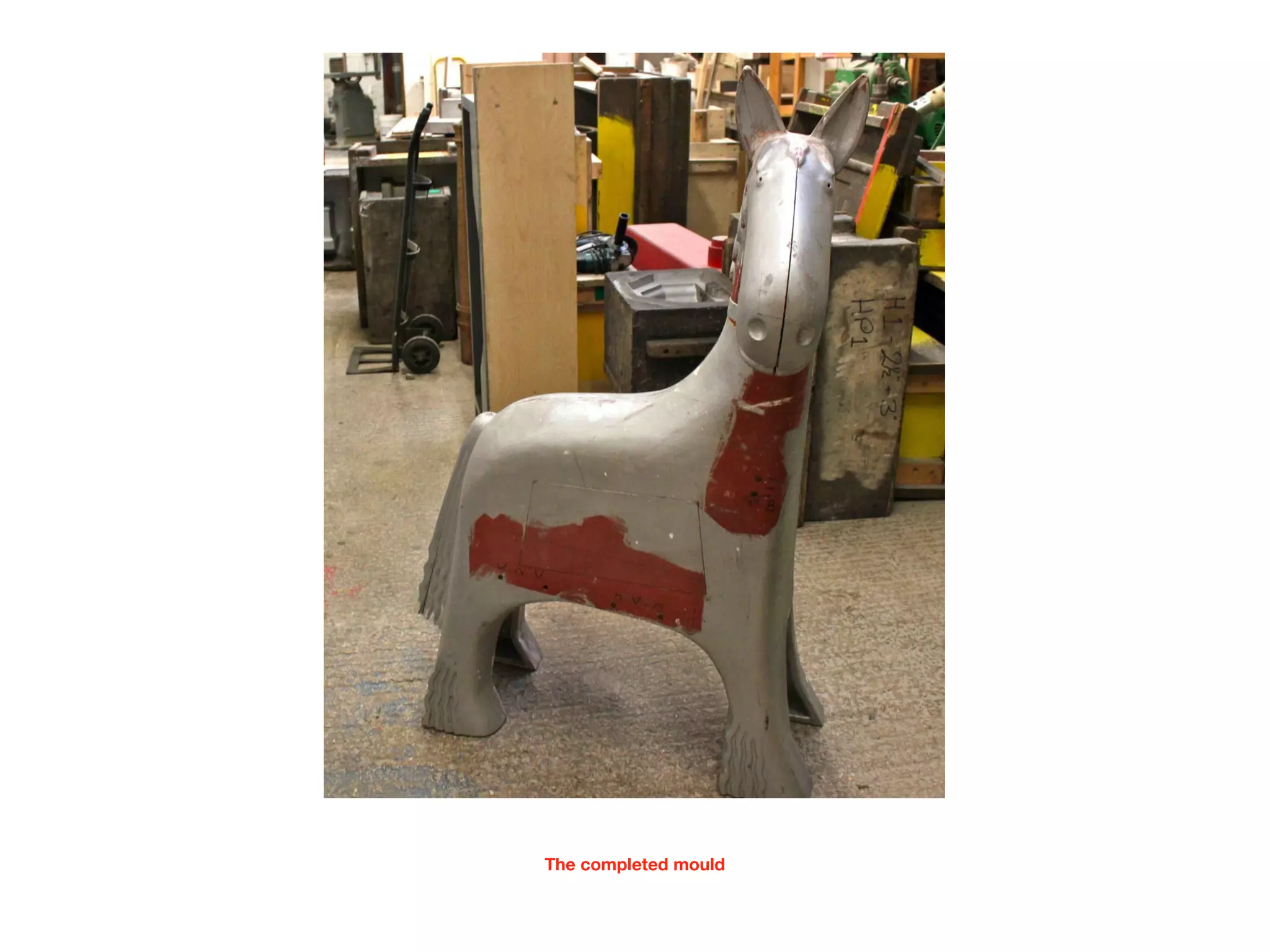 Creating Lucy Casson's pony sculpture at Hargreaves Foundry | PPT