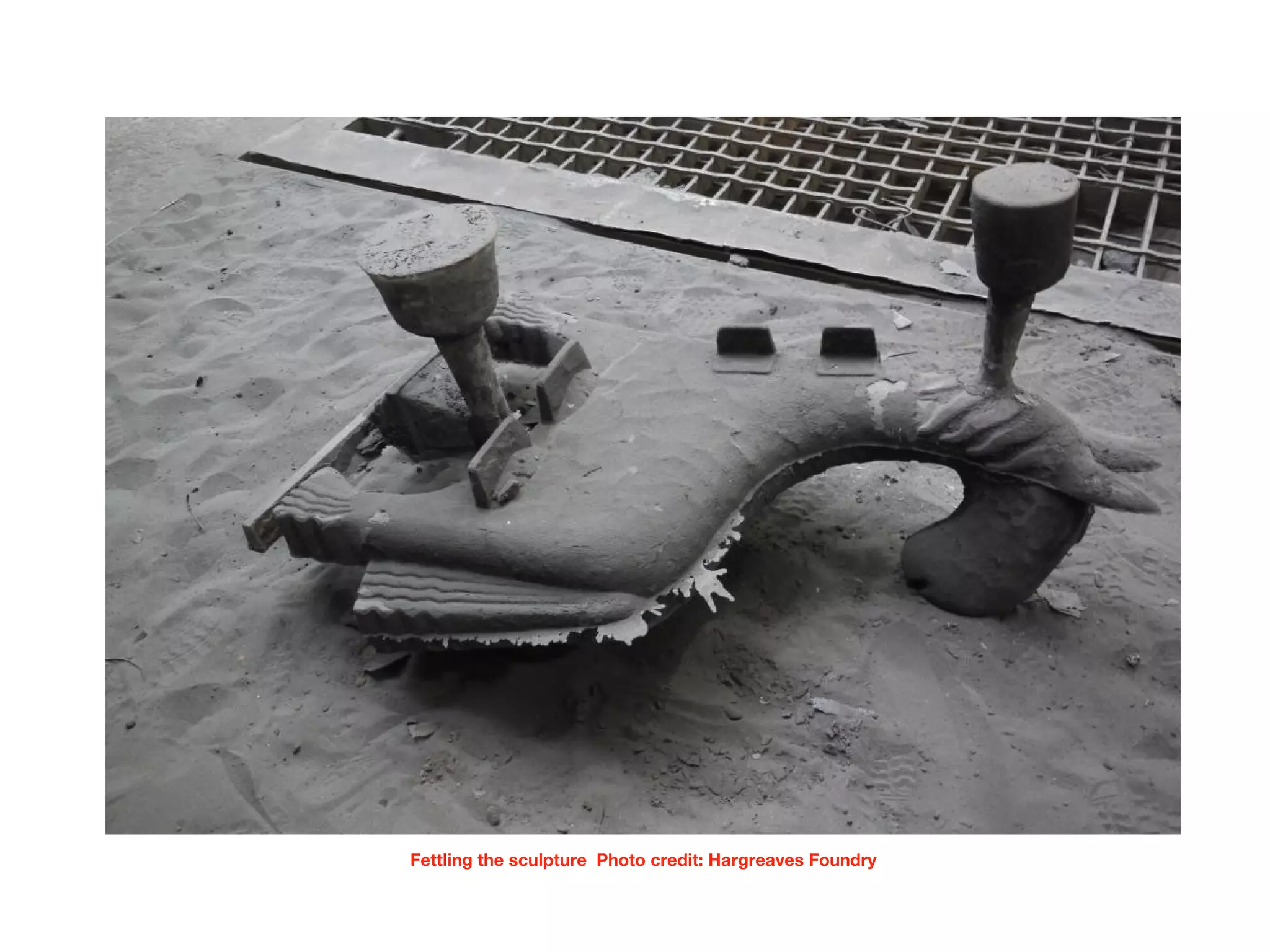 Creating Lucy Casson's pony sculpture at Hargreaves Foundry | PPT