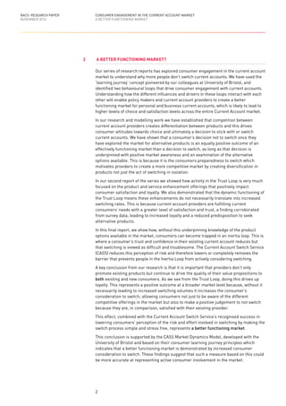Current Account Switch Service: A better functioning market | PDF
