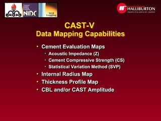 CAST-V Circumferential Acoustic Scanning Tool | PPT