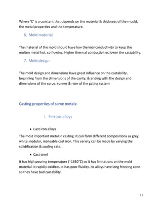 Castability | PDF