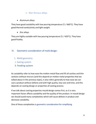 Castability | PDF