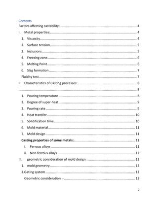Castability | PDF