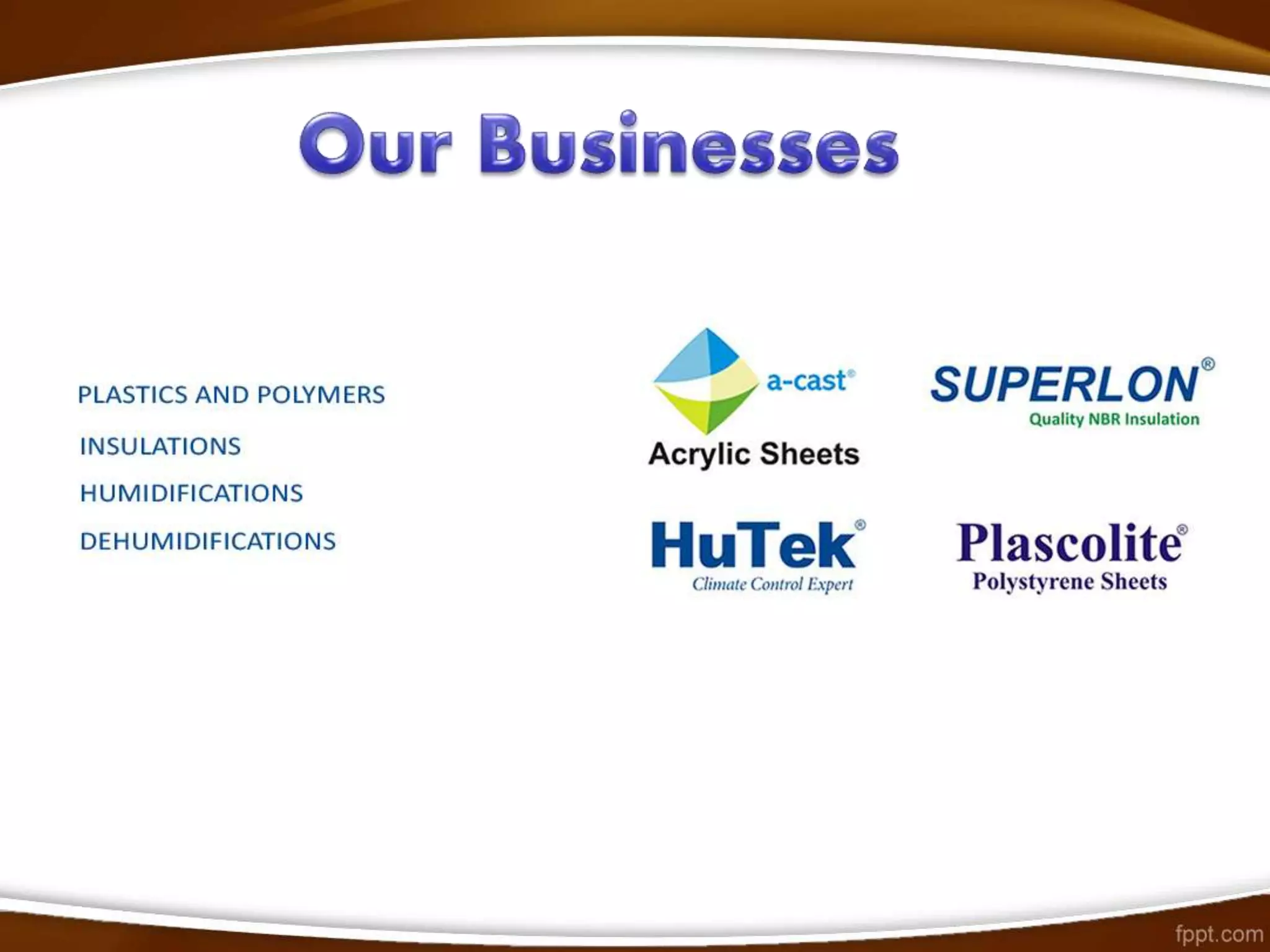 Cast Acrylic Sheets | PPTX