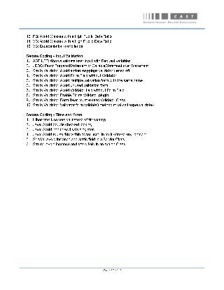 CAST AIP Support of Industry Security Standards | PDF