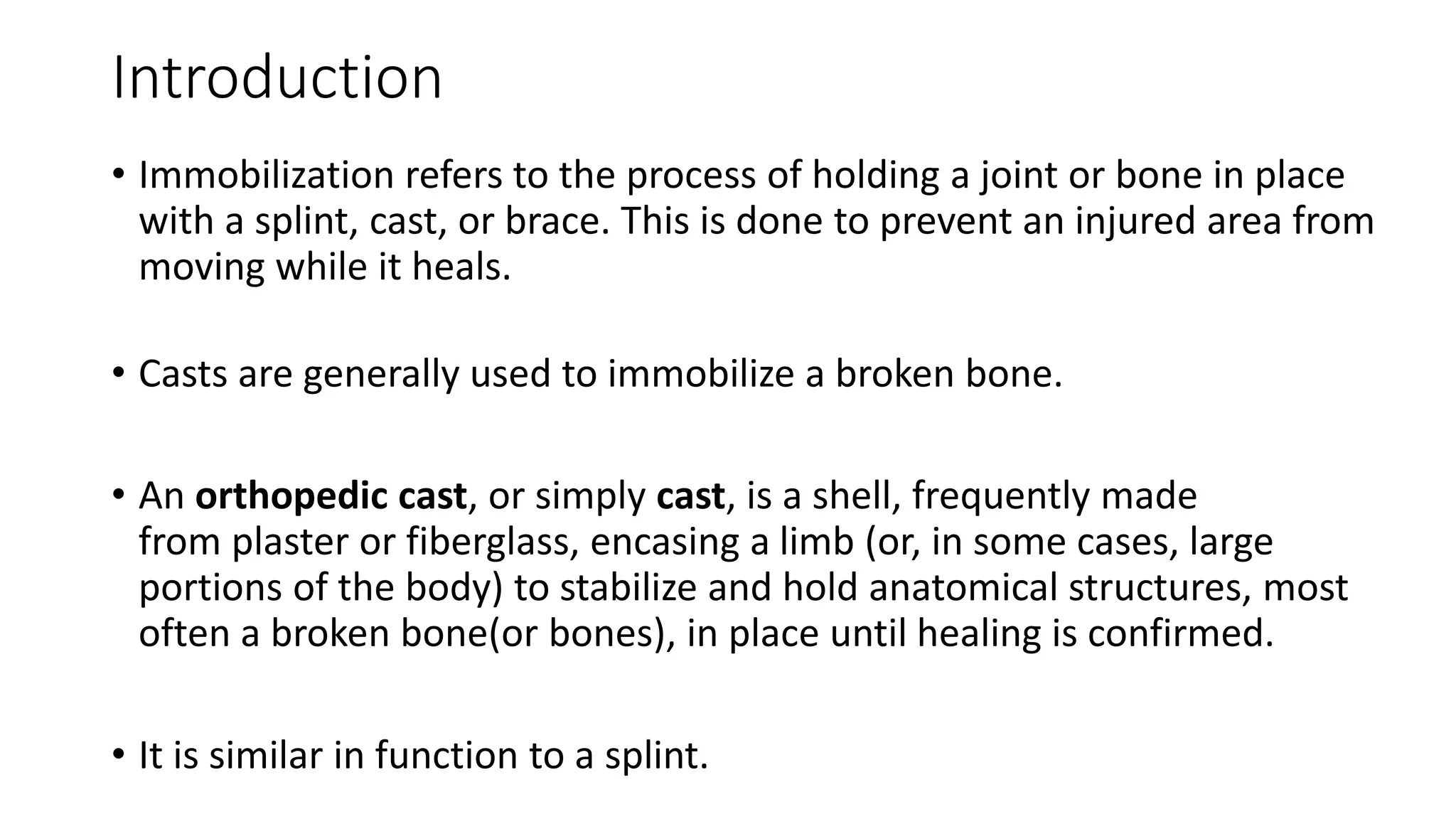 castandimmobilizationtechniquesinorthopaedics-190629160522.pptx | First ...