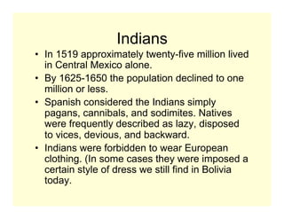 Spanish Casta System. | PDF