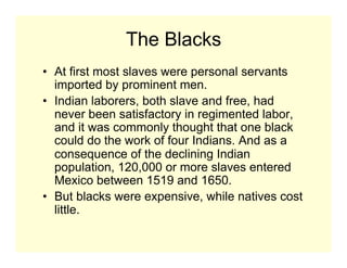 Spanish Casta System. | PDF