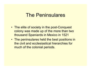 Spanish Casta System. | PDF
