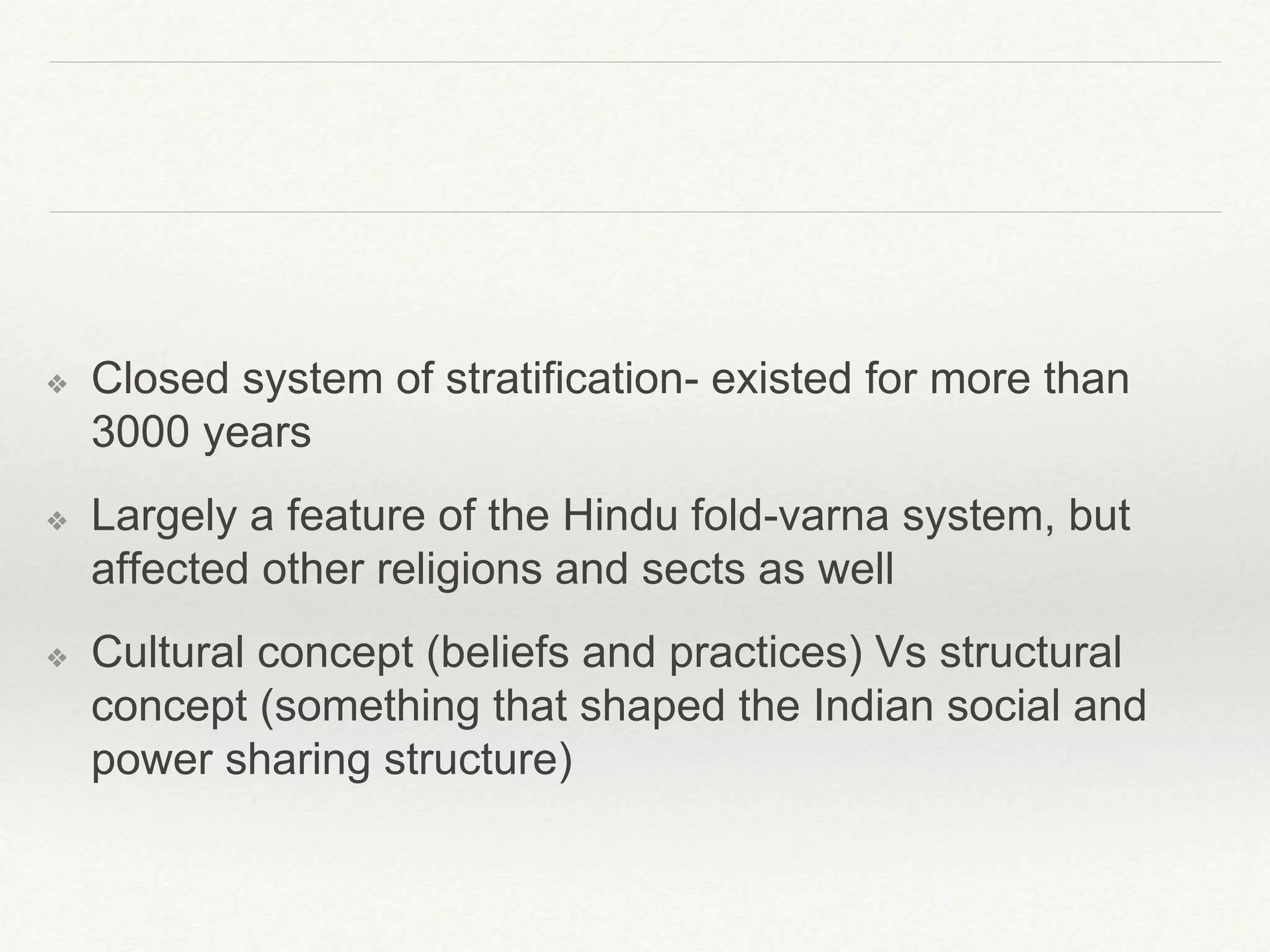 Caste | PPTX