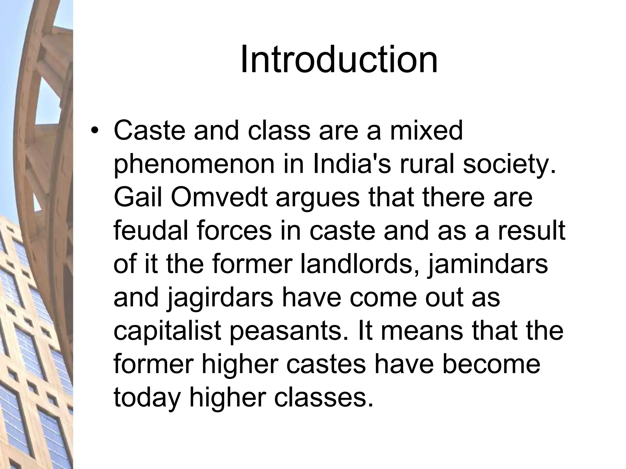 CASTE AND CLASS STRUCTURE.pptx