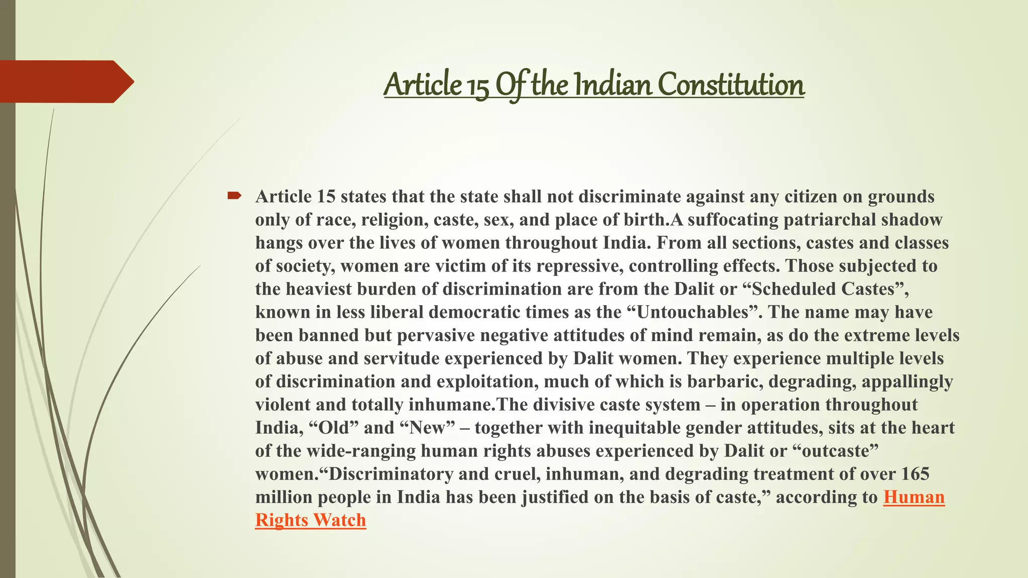 Caste And Gender Inequality In India.pptx