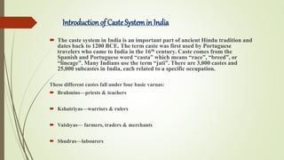 Caste And Gender Inequality In India.pptx