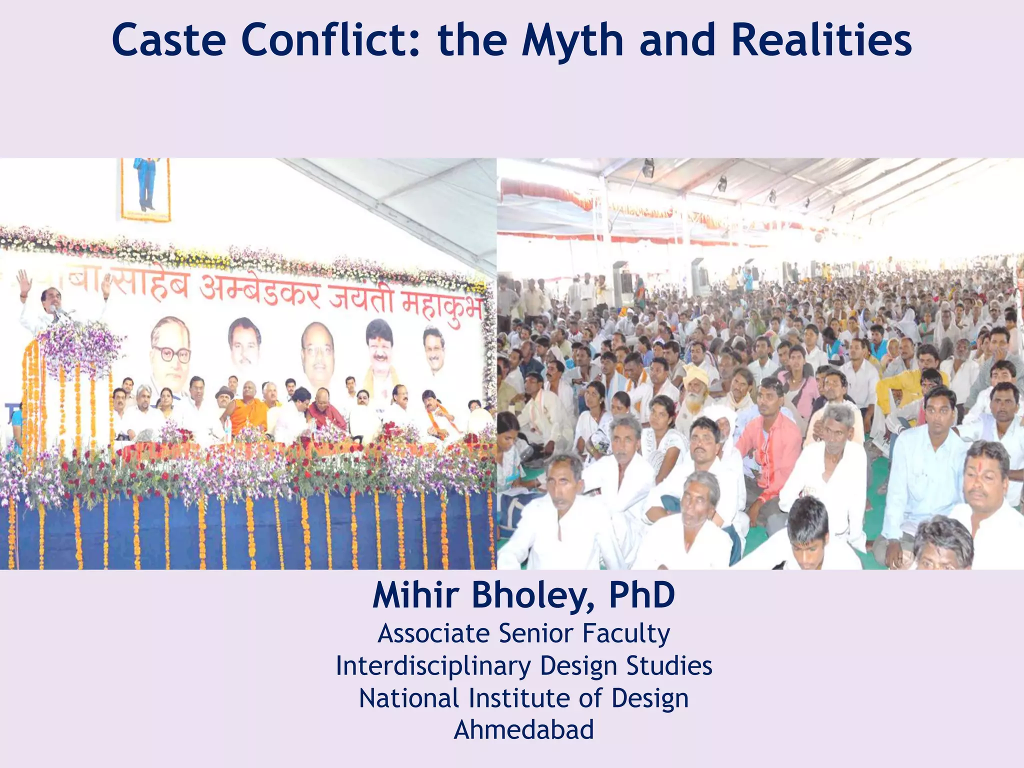 Caste conflict myth & reality | PDF