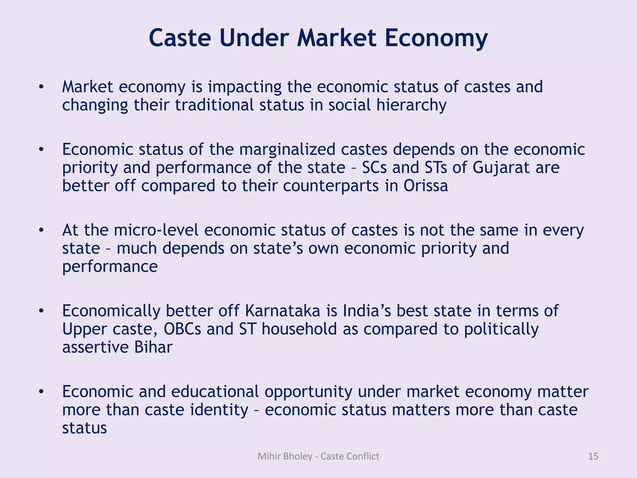 Caste conflict myth & reality | PDF