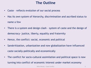 Caste conflict myth & reality | PDF