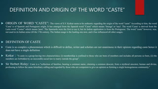 CASTE DISCRIMINATION IN INDIA.pptx