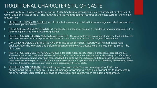 CASTE DISCRIMINATION IN INDIA.pptx | Debated Sensitive Social Issues ...