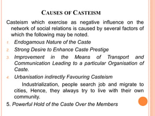 Casteism | PPTX