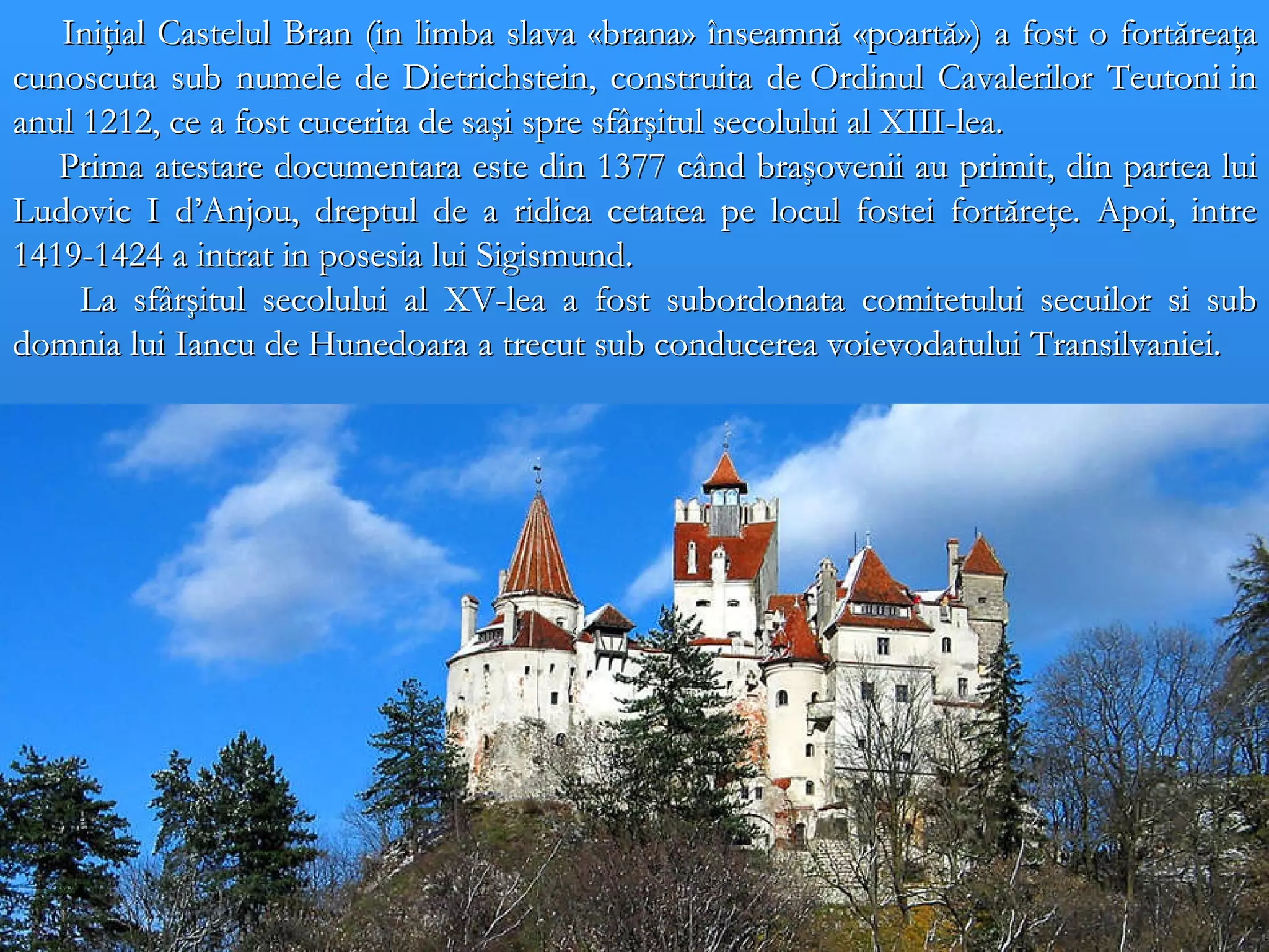 Castelul Bran | PPT