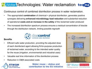 Castell Platja d'Aro a reference case for water reclamation and reuse ...