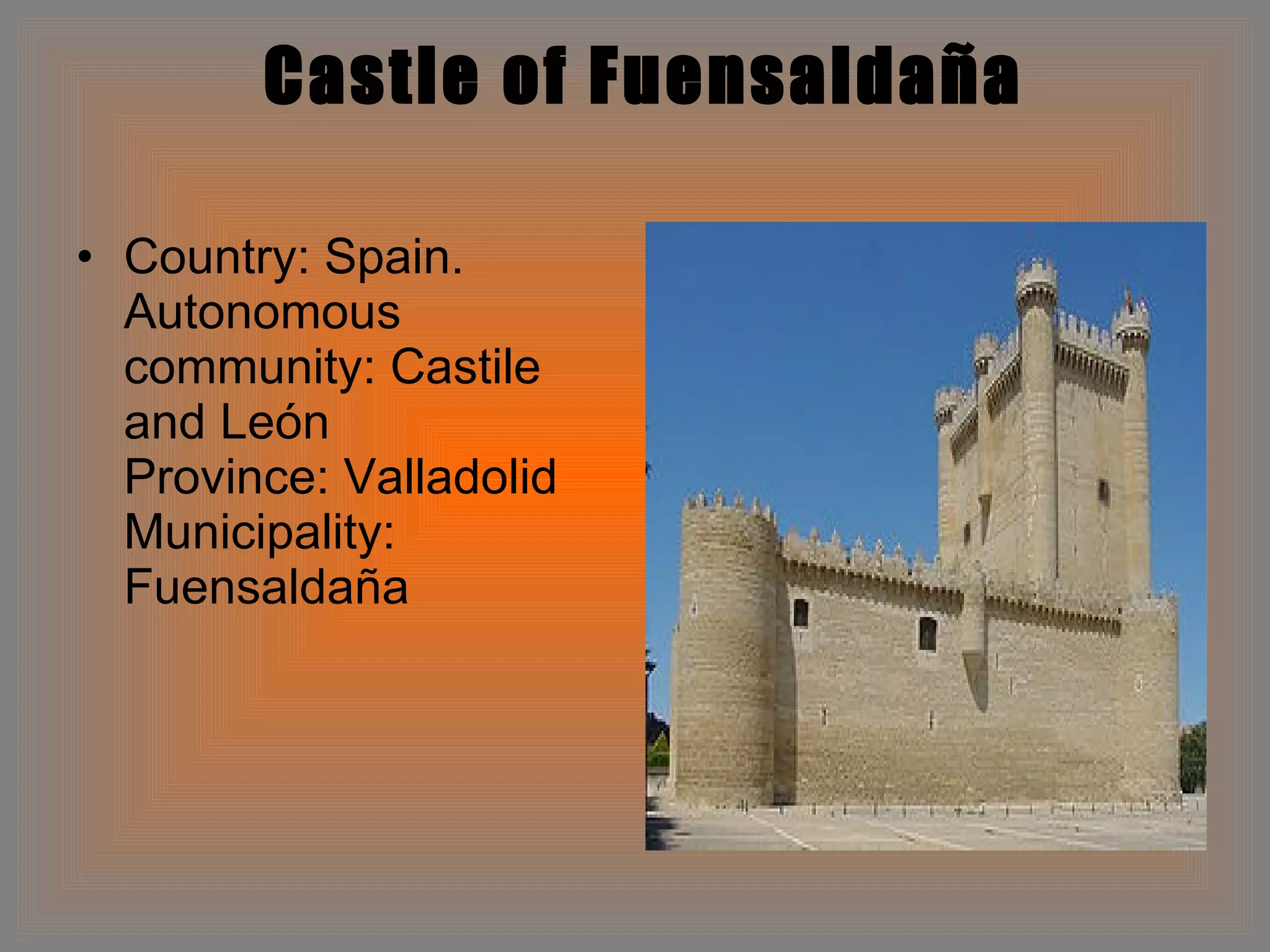 The Castles of Castile and León | PPT