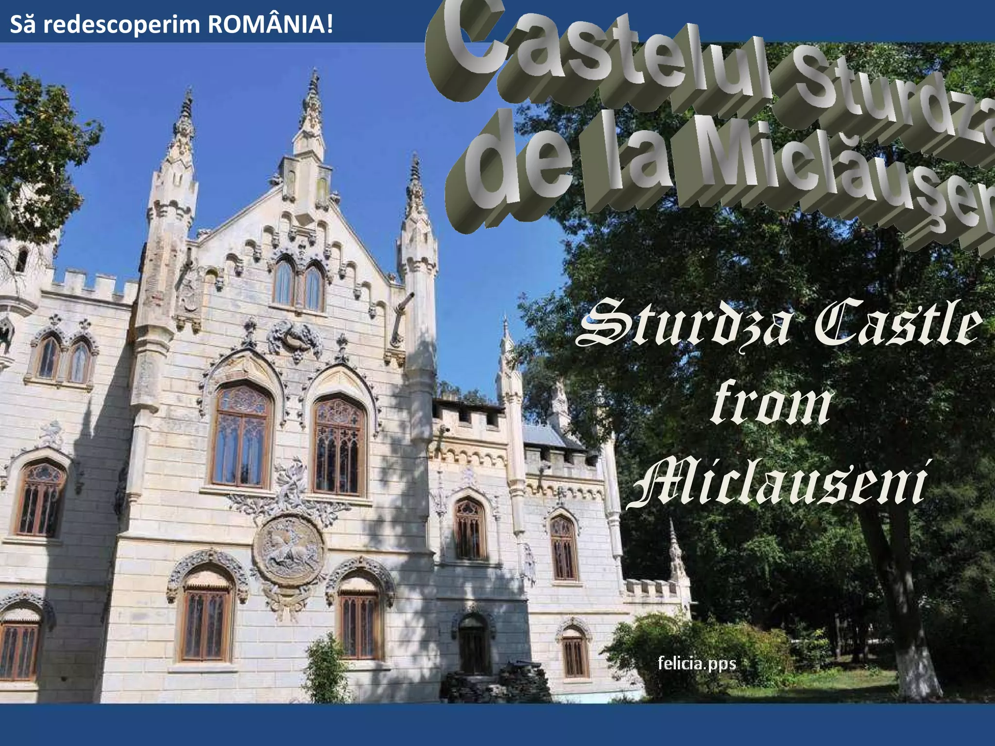 Castelul de la Miclauseni- The Sturdza Castle in Miclăuşeni | PPS