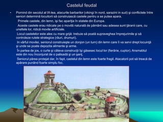 Castelul medieval | PPT