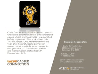 Ergonomic Casters & Wheels - Caster Connection | PPTX