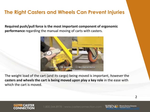 Ergonomic Casters & Wheels - Caster Connection | PPTX | Track and Field ...