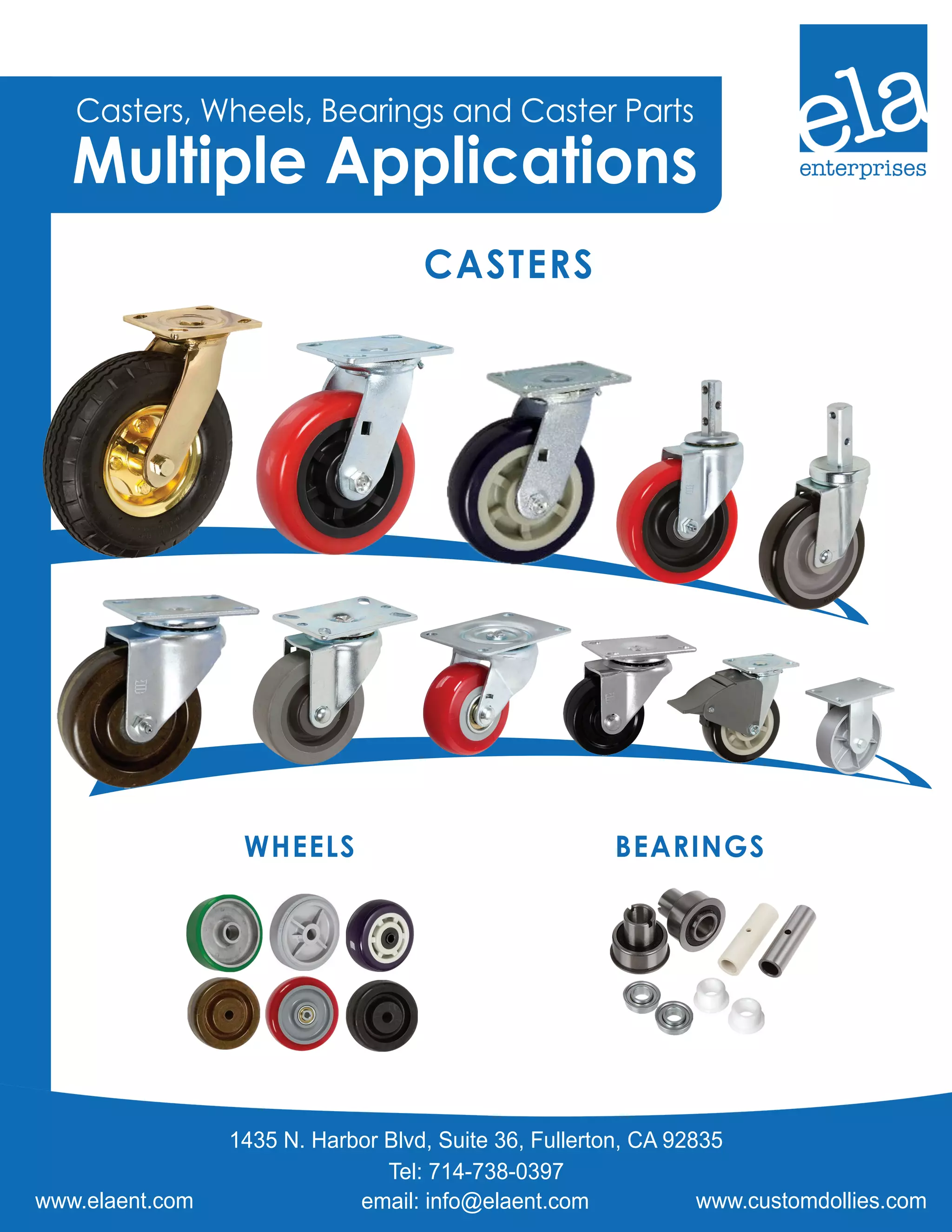 Casters, wheels, bearing and caster parts | PDF | Automotive