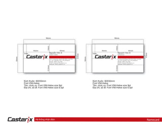 Casterix Brand ID | PDF