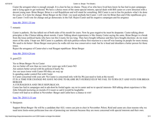 Caster vs. berger the debate | PDF