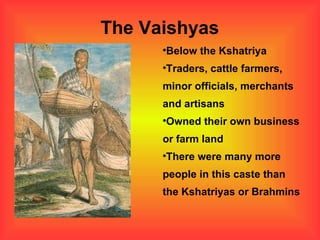 The Caste System of Ancient India | PPT