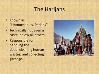 Harijans Caste
